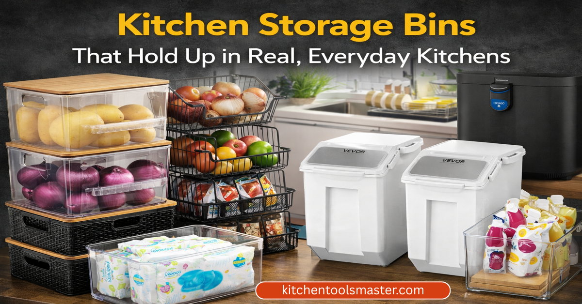 Top 8 Kitchen Storage Bins That Hold Up in Real, Everyday Kitchens