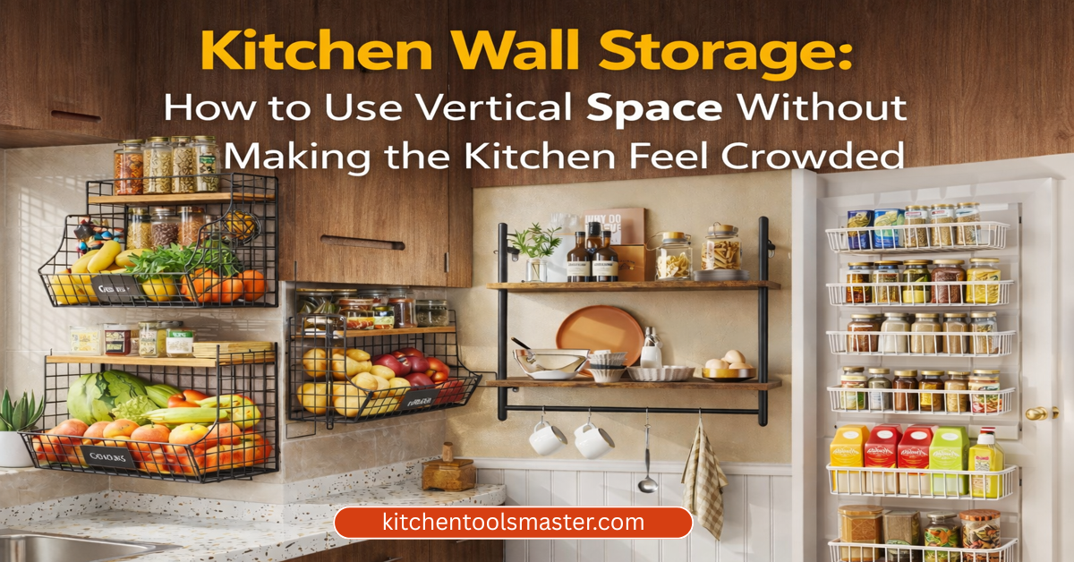 8 Best Kitchen Wall Storage: How to Use Vertical Space Without Making ...